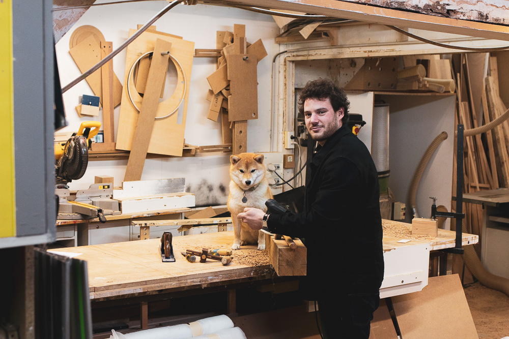 Le duo derrière l'atelier - L'atelier du Renard | Menuiserie | Paris